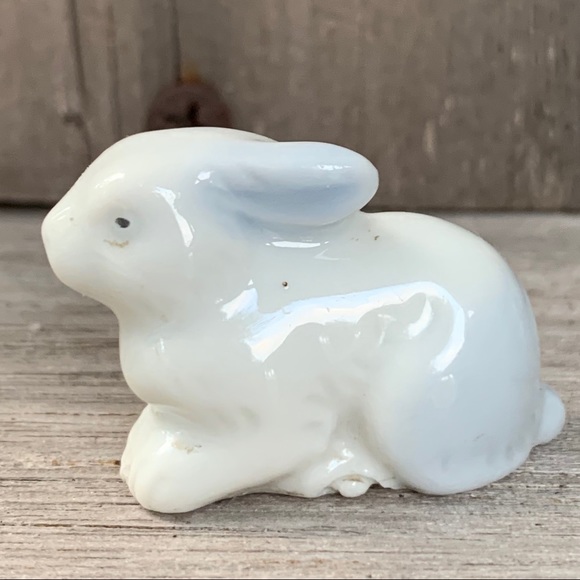 Accents | 4 Miniature Porcelain Bunnybaby Rabbits | Poshmark